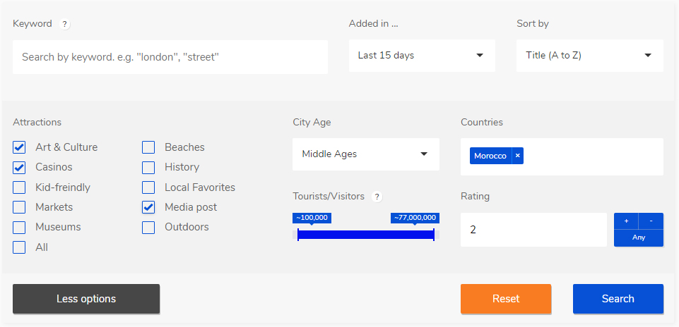 Advanced Search - CodeSpacing